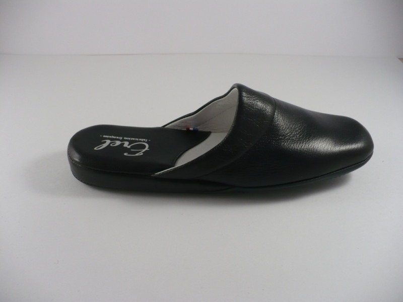 Pantoufles et mules cuir pour homme